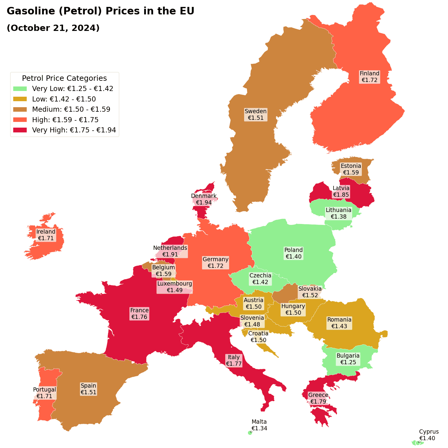 Data to Map
