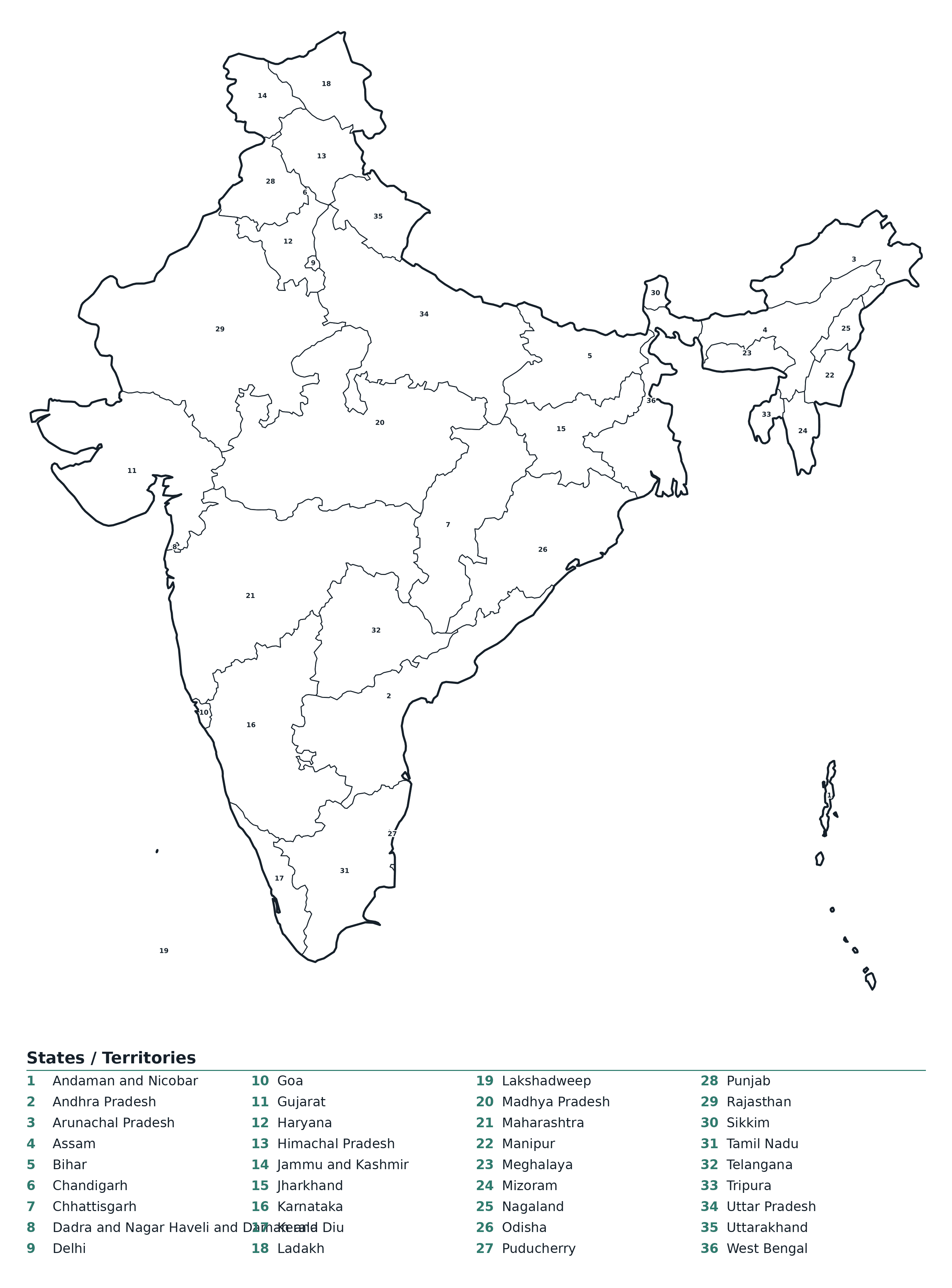 India Blank Maps | Mappr