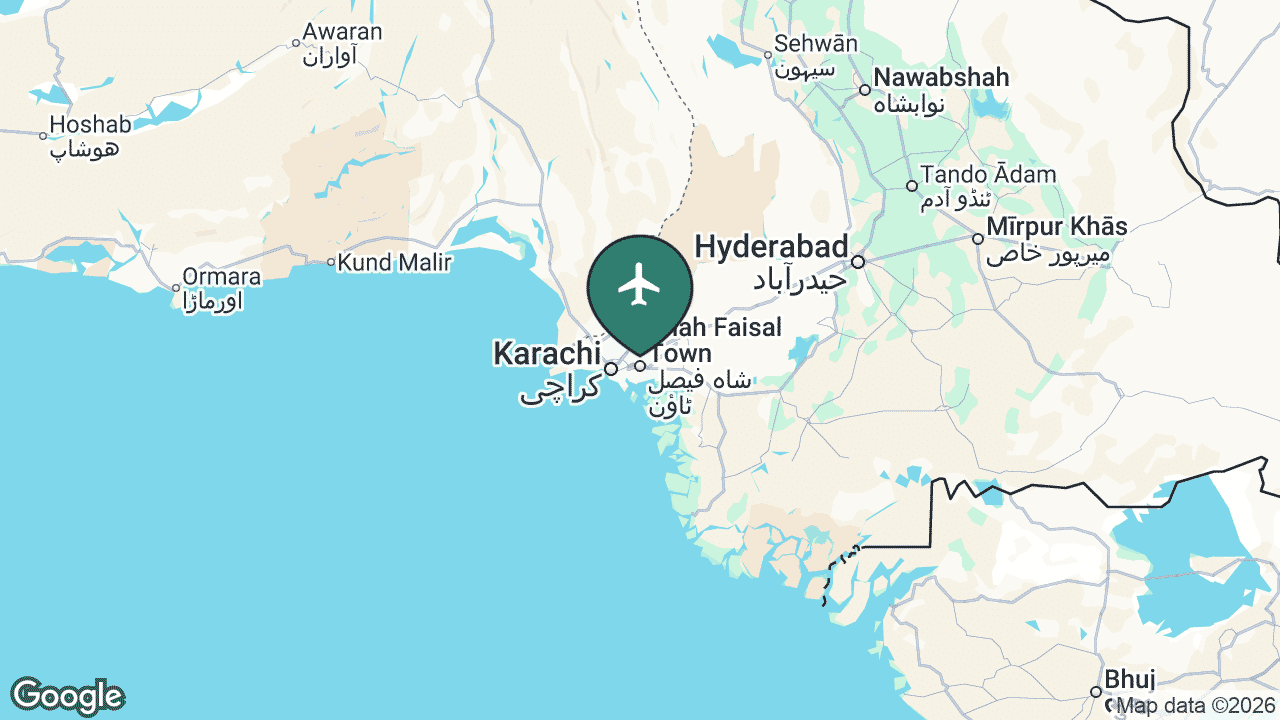 Major Airports in Pakistan | Mappr