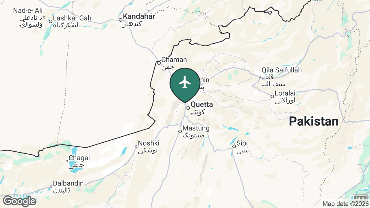 Major Airports in Pakistan | Mappr