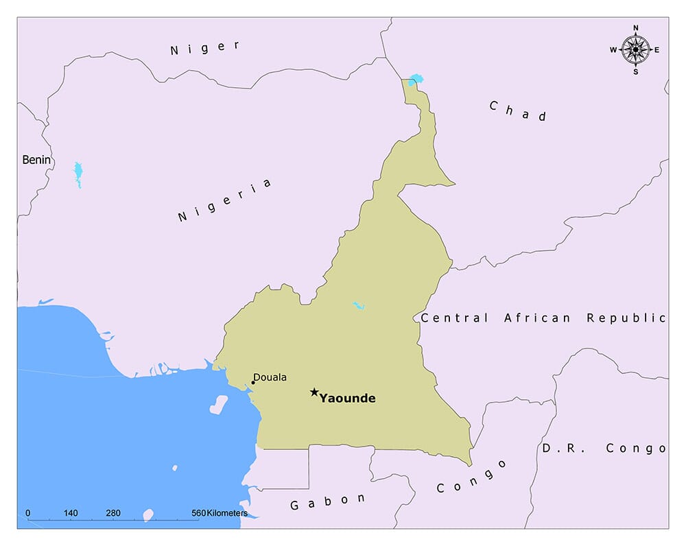 What is the Capital of Cameroon? | Mappr