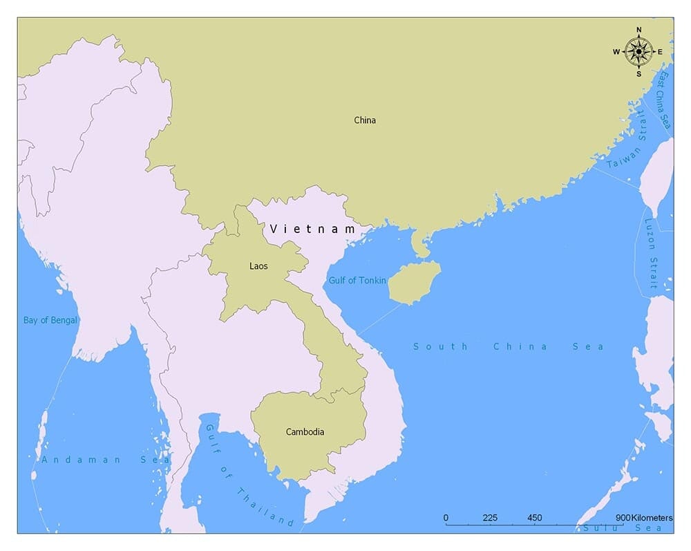Vietnam Flag Map and Meaning | Mappr