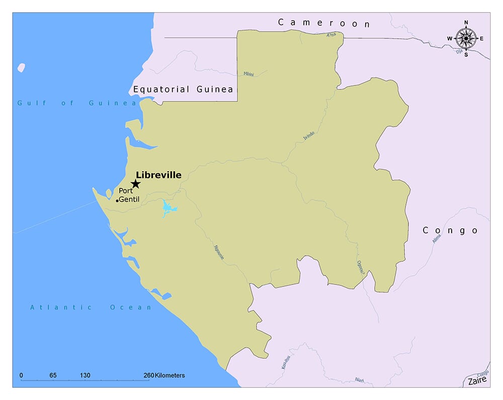 What is the Capital of Gabon? | Mappr