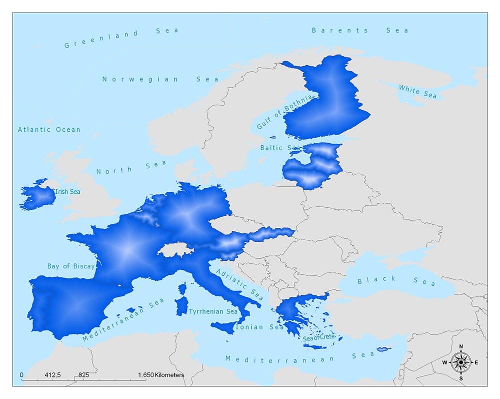 European Union (EU)/European Union Map | Mappr
