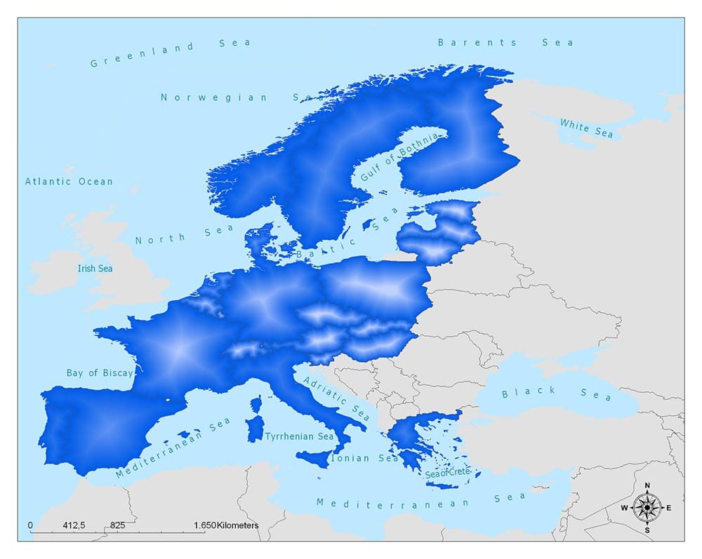 European Union (EU)/European Union Map | Mappr