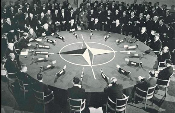 North Atlantic Treaty Organization (NATO)/NATO Map | Mappr