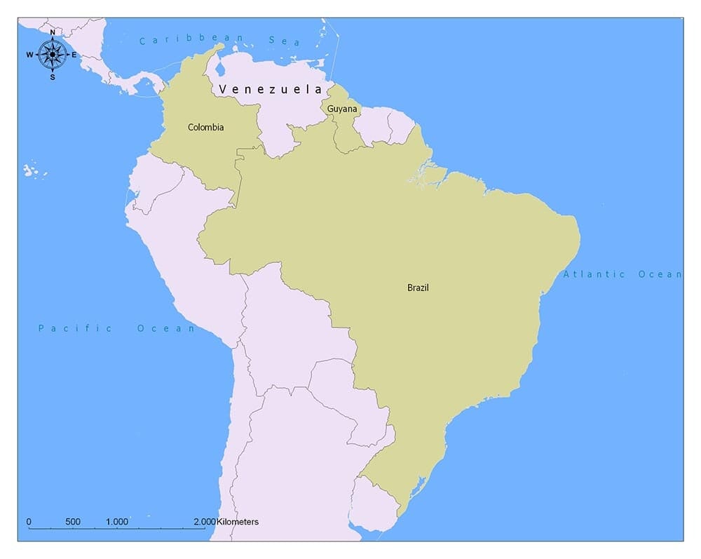 Venezuela Flag Map and Meaning | Mappr