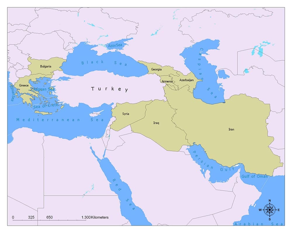 Turkey Flag Map and Meaning | Mappr