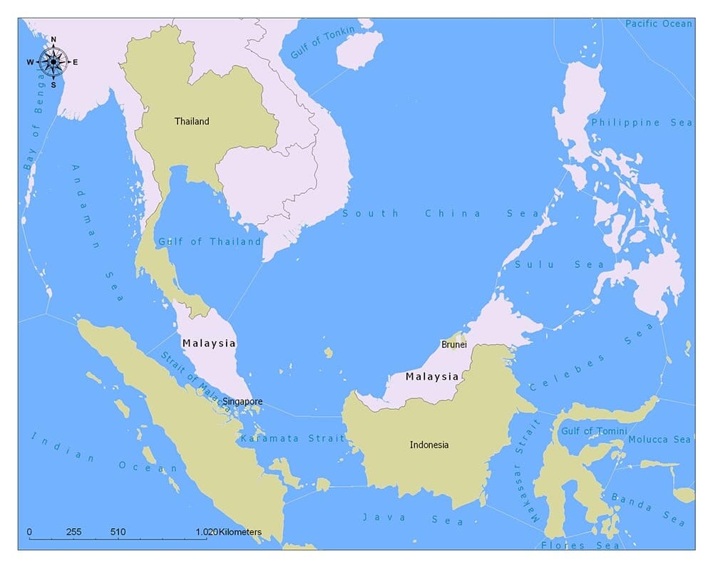 Malaysia Flag Map and Meaning | Mappr