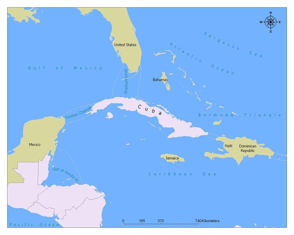 Cuba Flag Map and Meaning | Mappr
