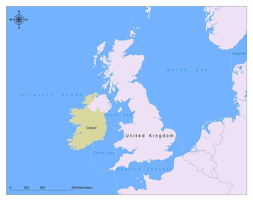 The United Kingdom Flag Map and Meaning | Mappr