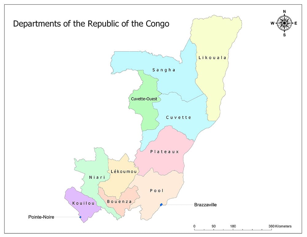 Where is the Congo? 🇨🇬 | Mappr