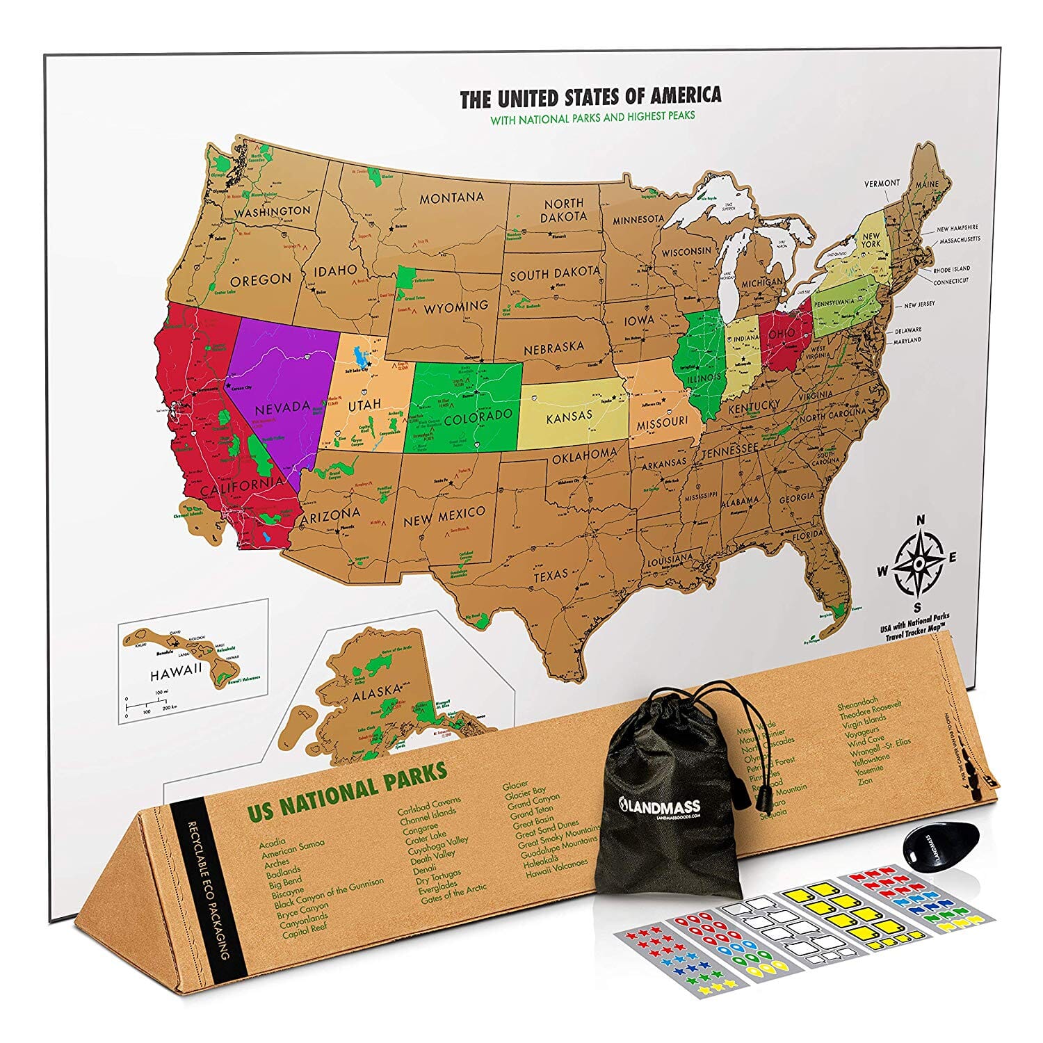 Best USA Scratch Off Maps (8 Top Picks for 2021)