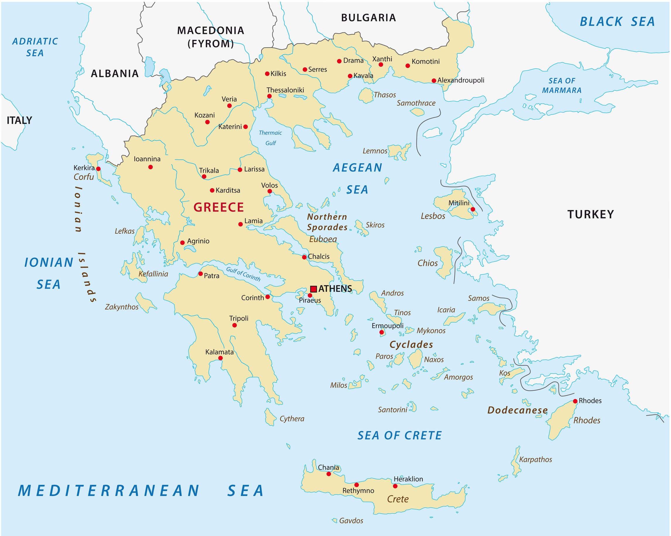 Where is Greece? 🇬🇷 | Mappr