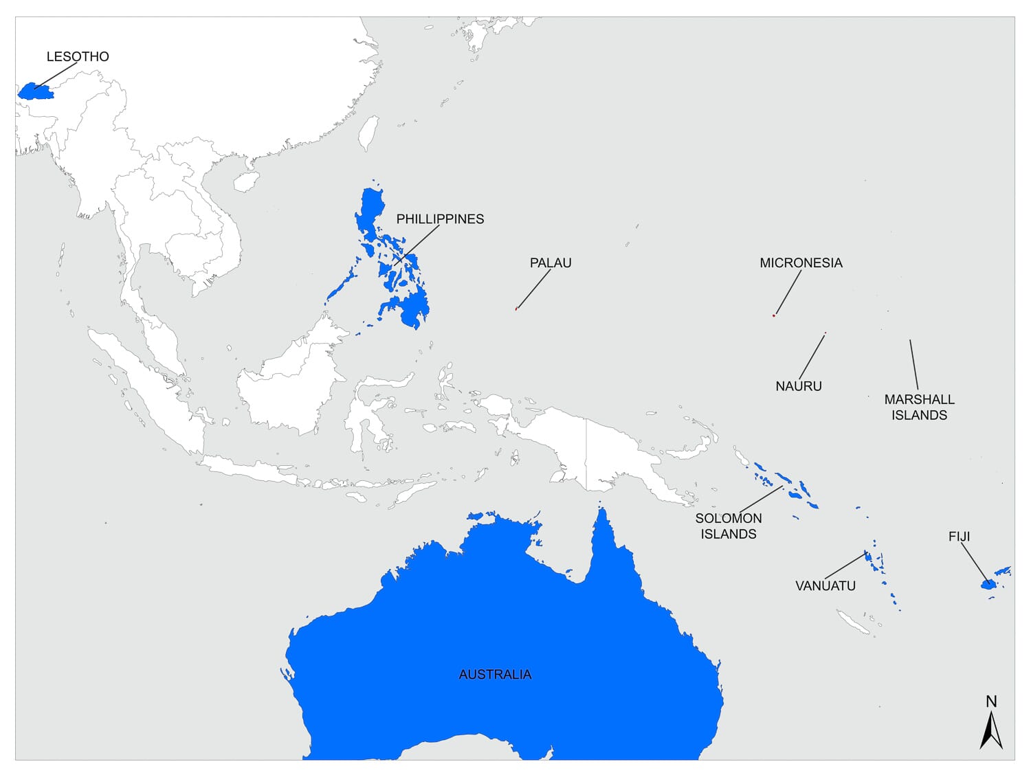 International Recognition of Israel | Mappr