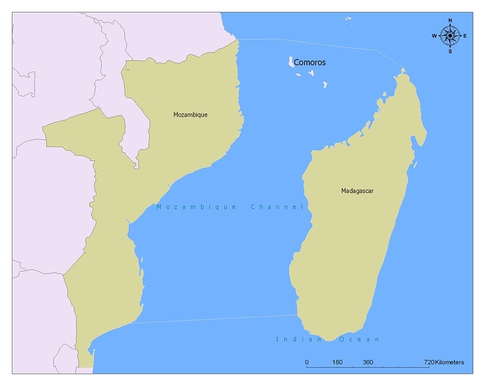 Comoros Flag Map and Meaning | Mappr