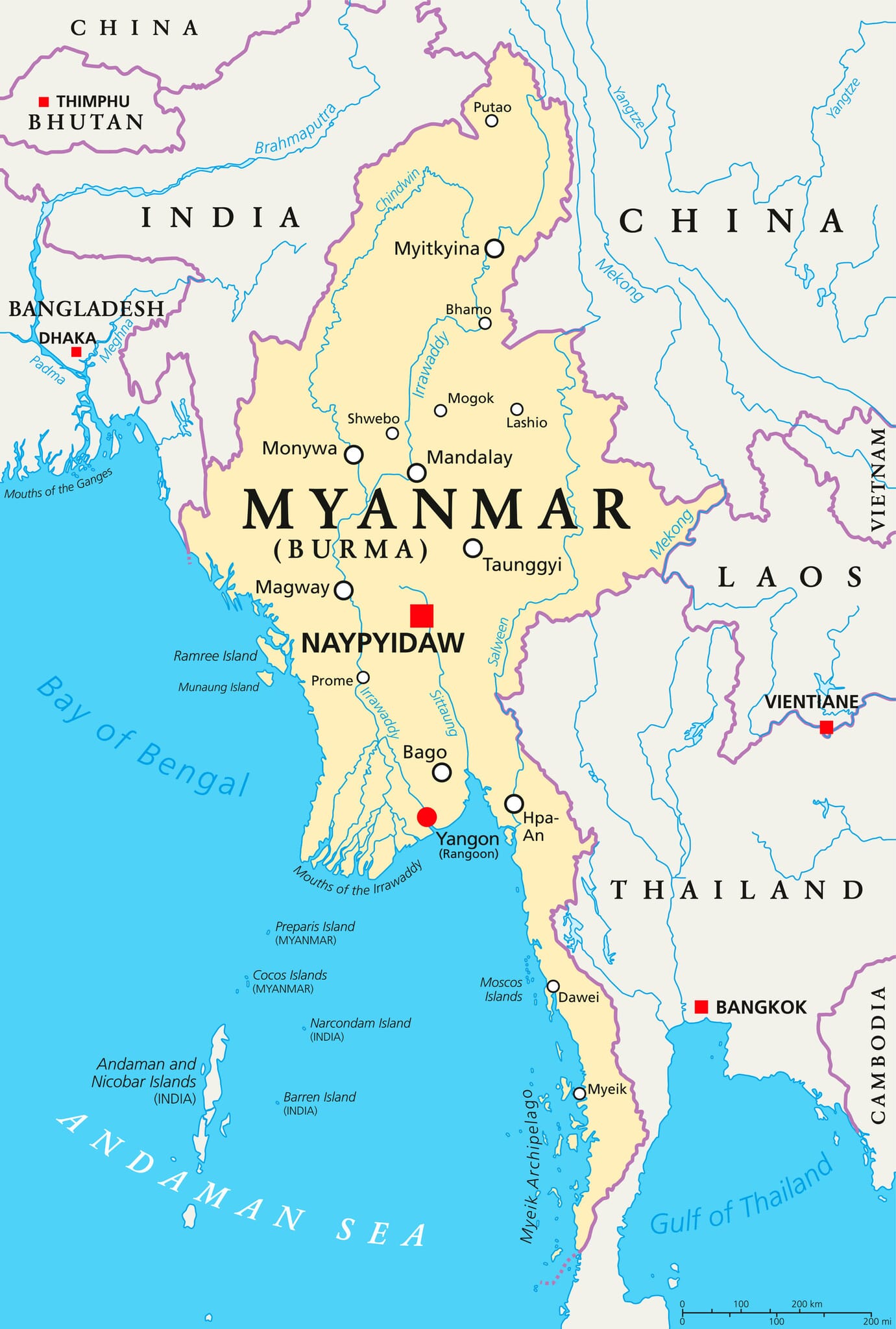 Where Is Myanmar π²π² Mappr