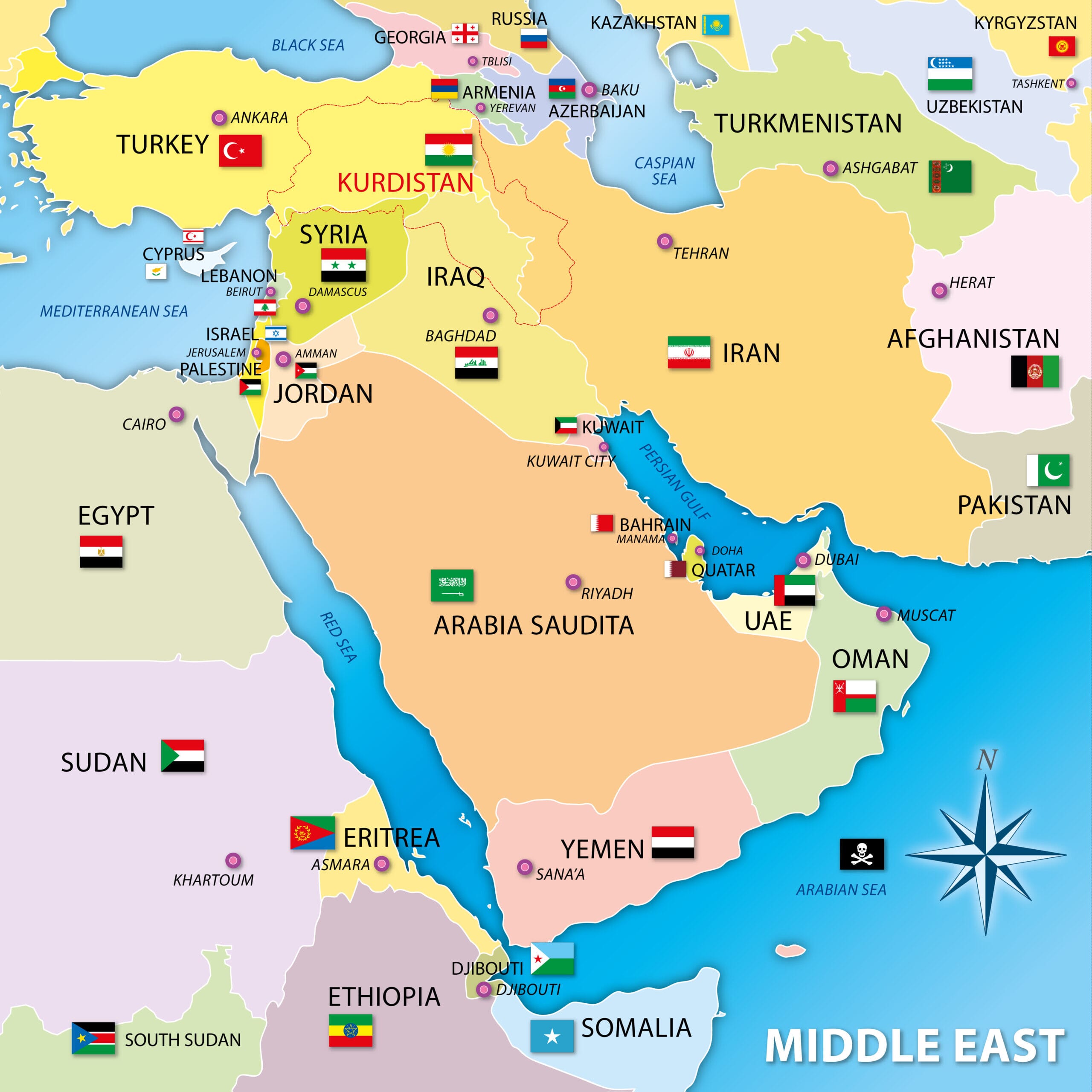 Where is Lebanon? 🇱🇧 | Mappr