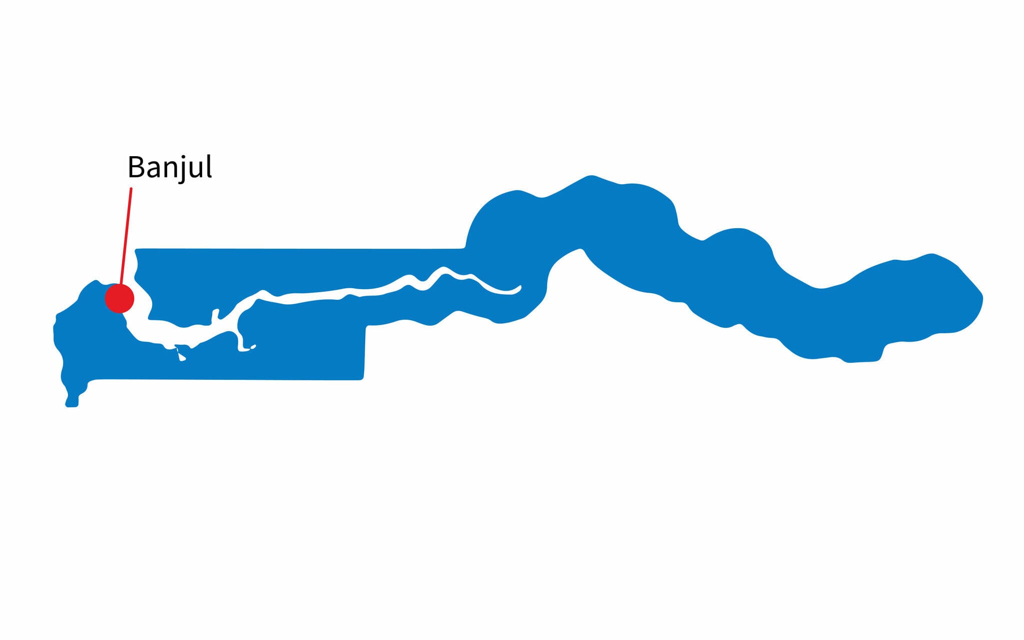 What is the Capital of the Gambia? | Mappr