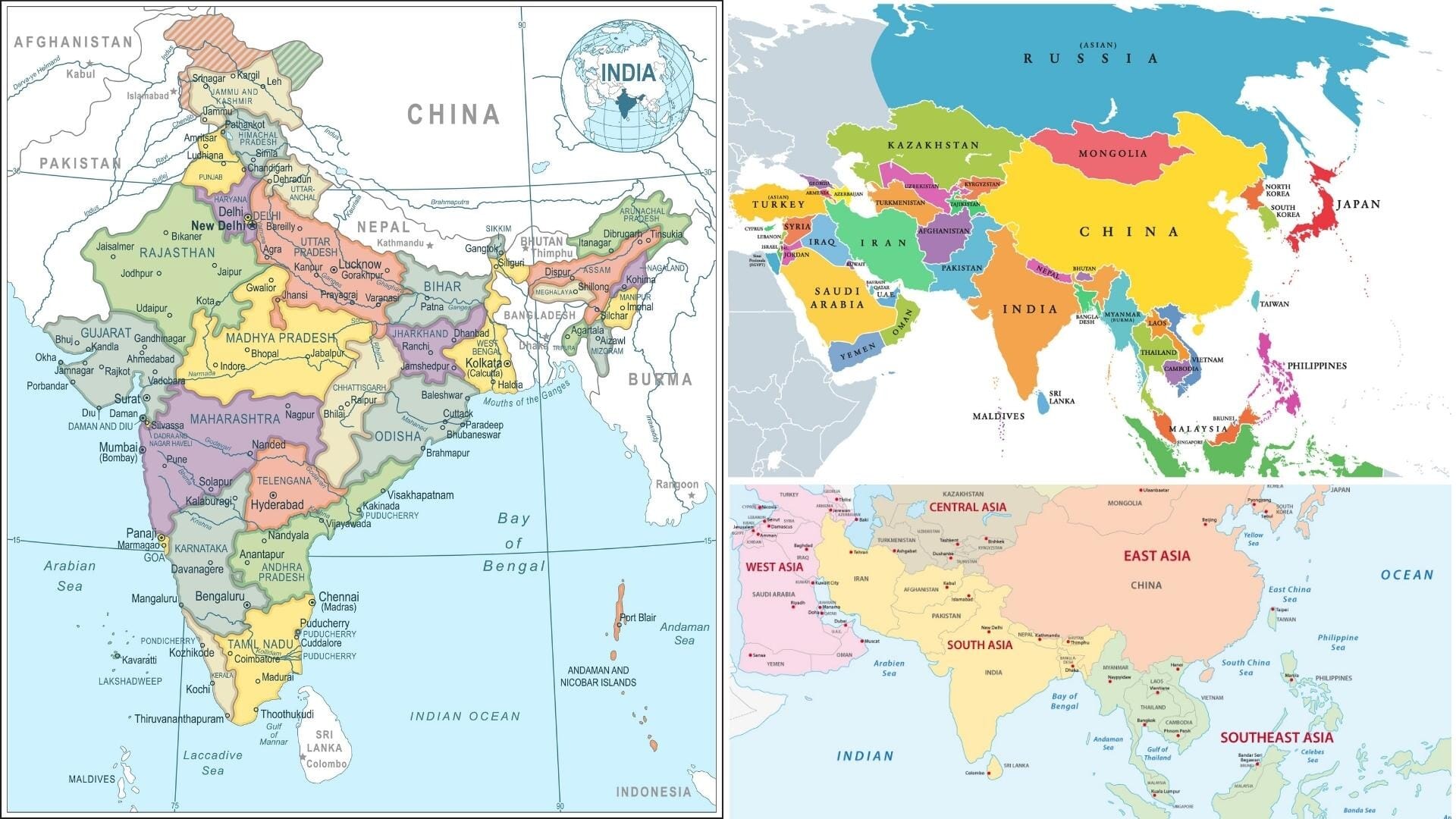 India Flag Map and Meaning | Mappr