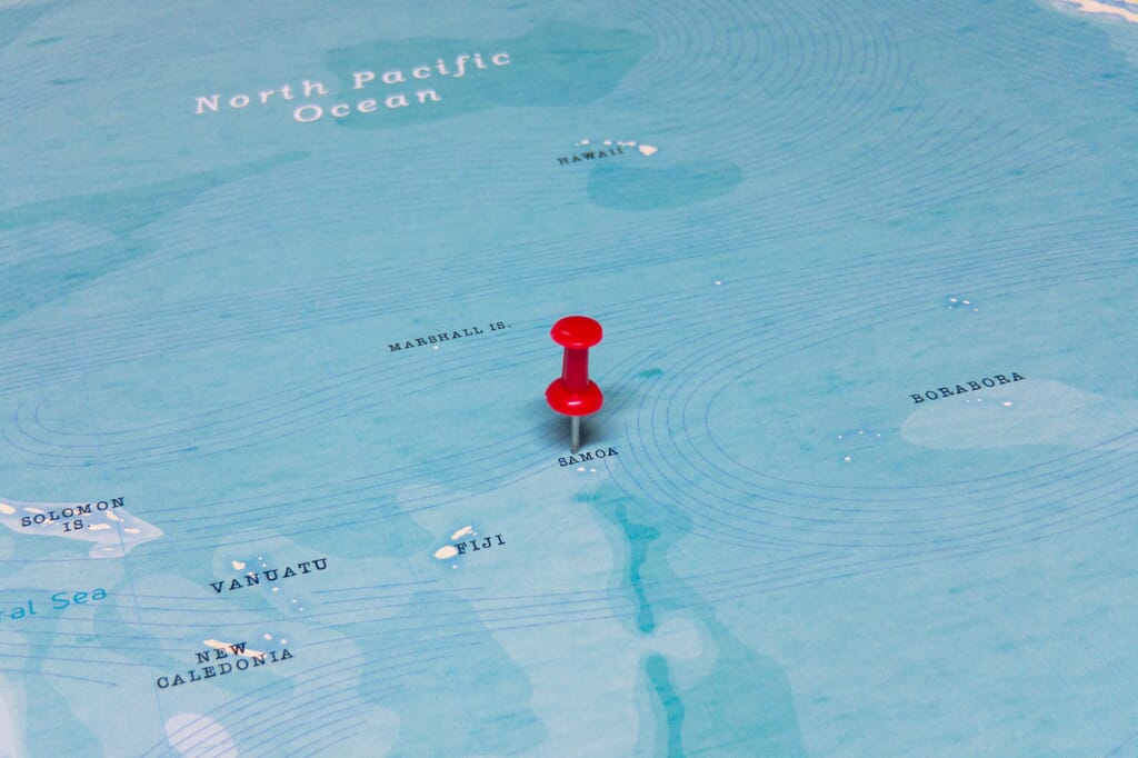 Where is Samoa? 🇼🇸 | Mappr