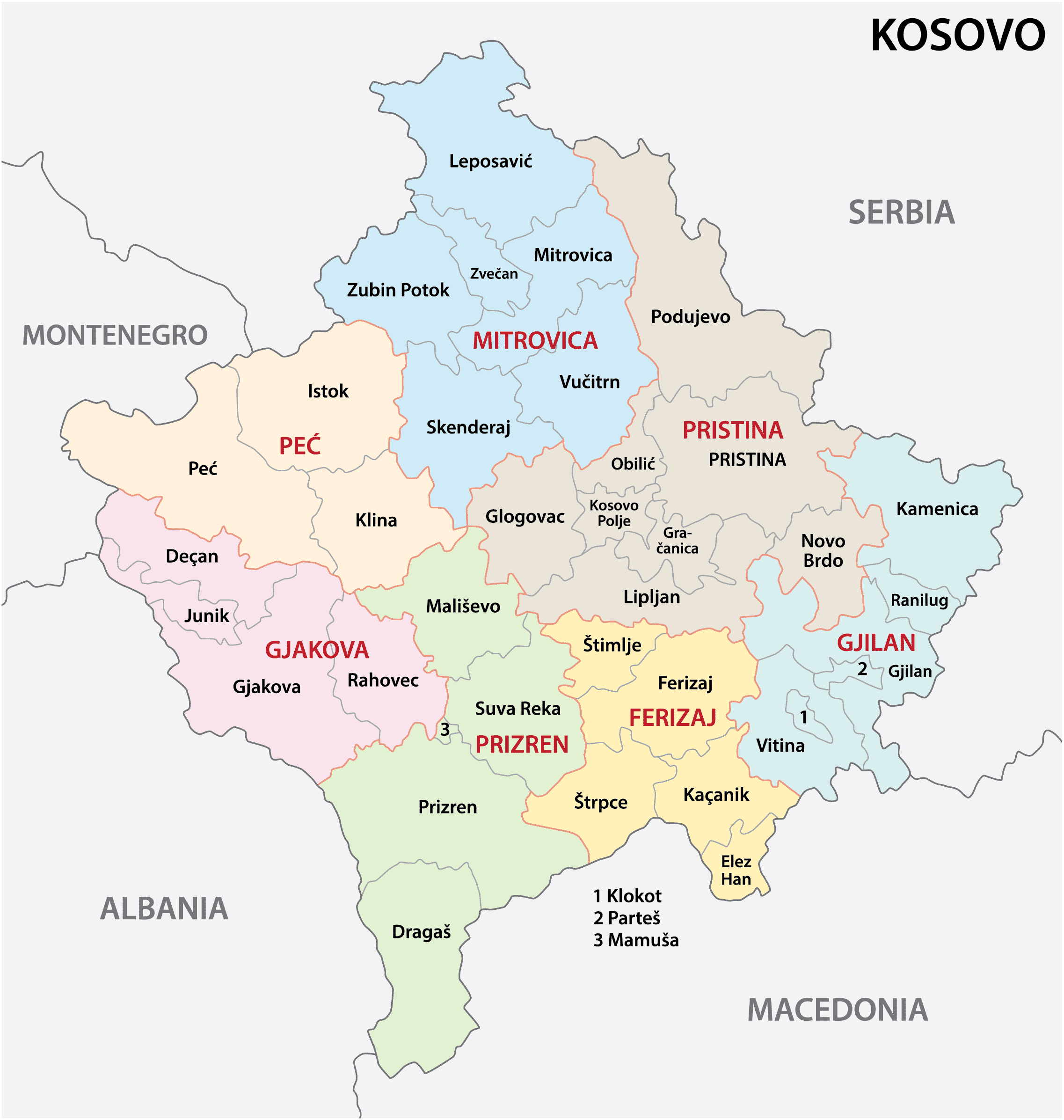 Where is Kosovo? 🇽🇰 | Mappr