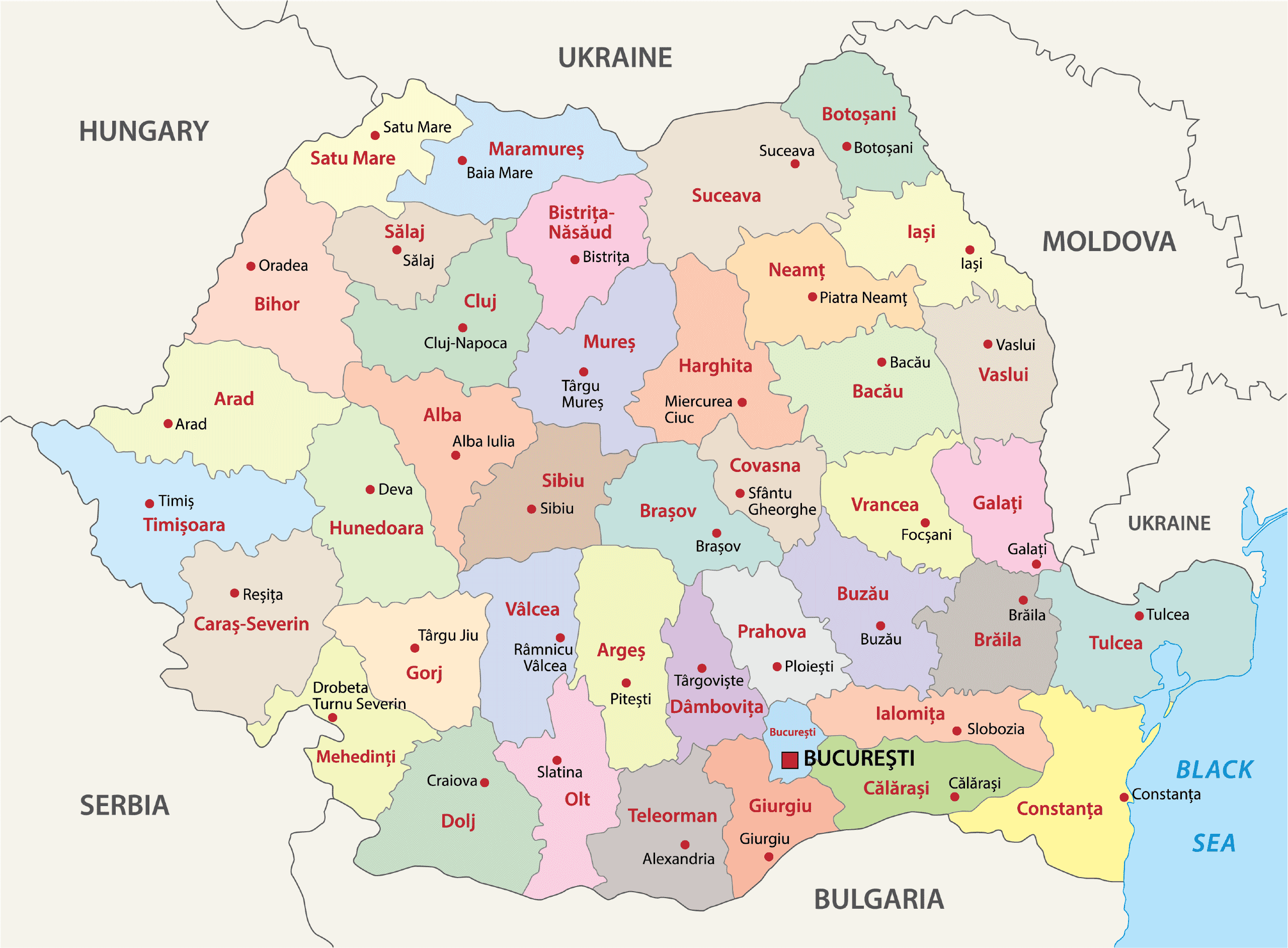 Where is Romania? 🇷🇴 | Mappr