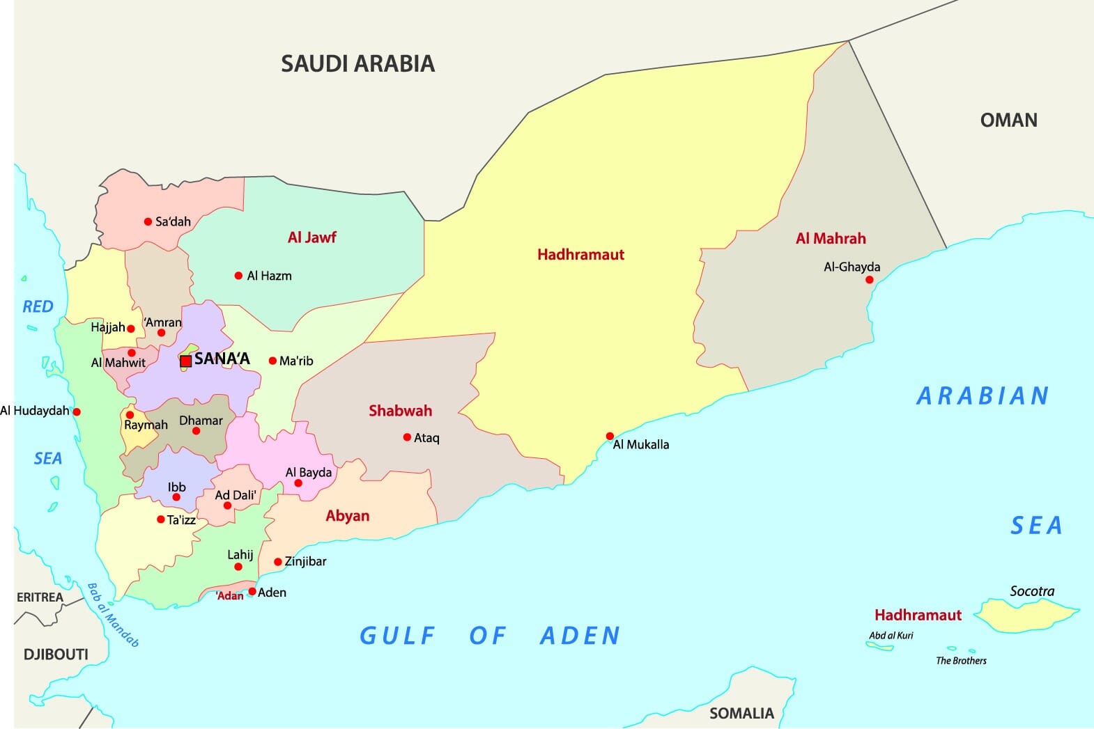 Where is Yemen? 🇾🇪 | Mappr