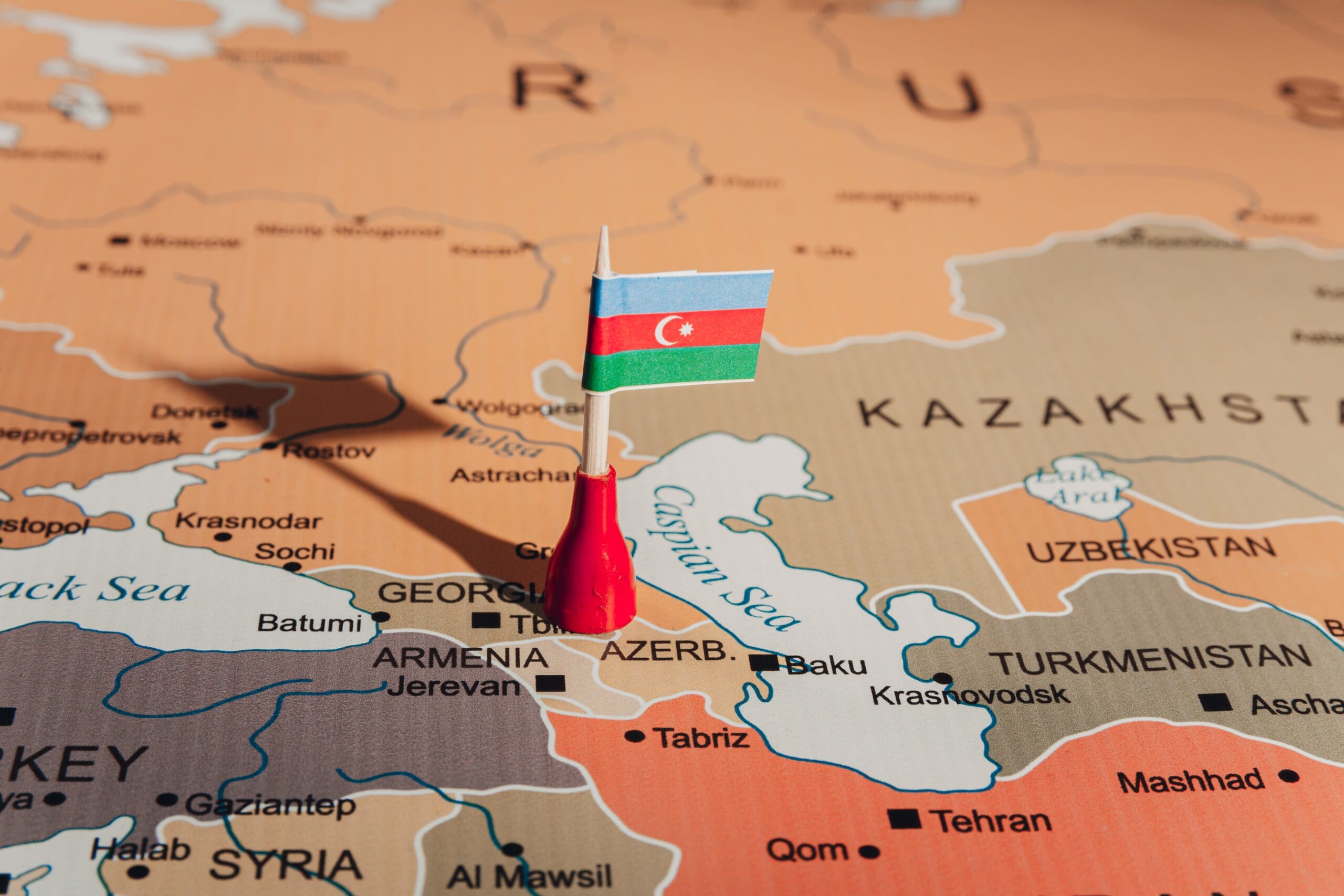Where is Azerbaijan? 🇦🇿 | Mappr