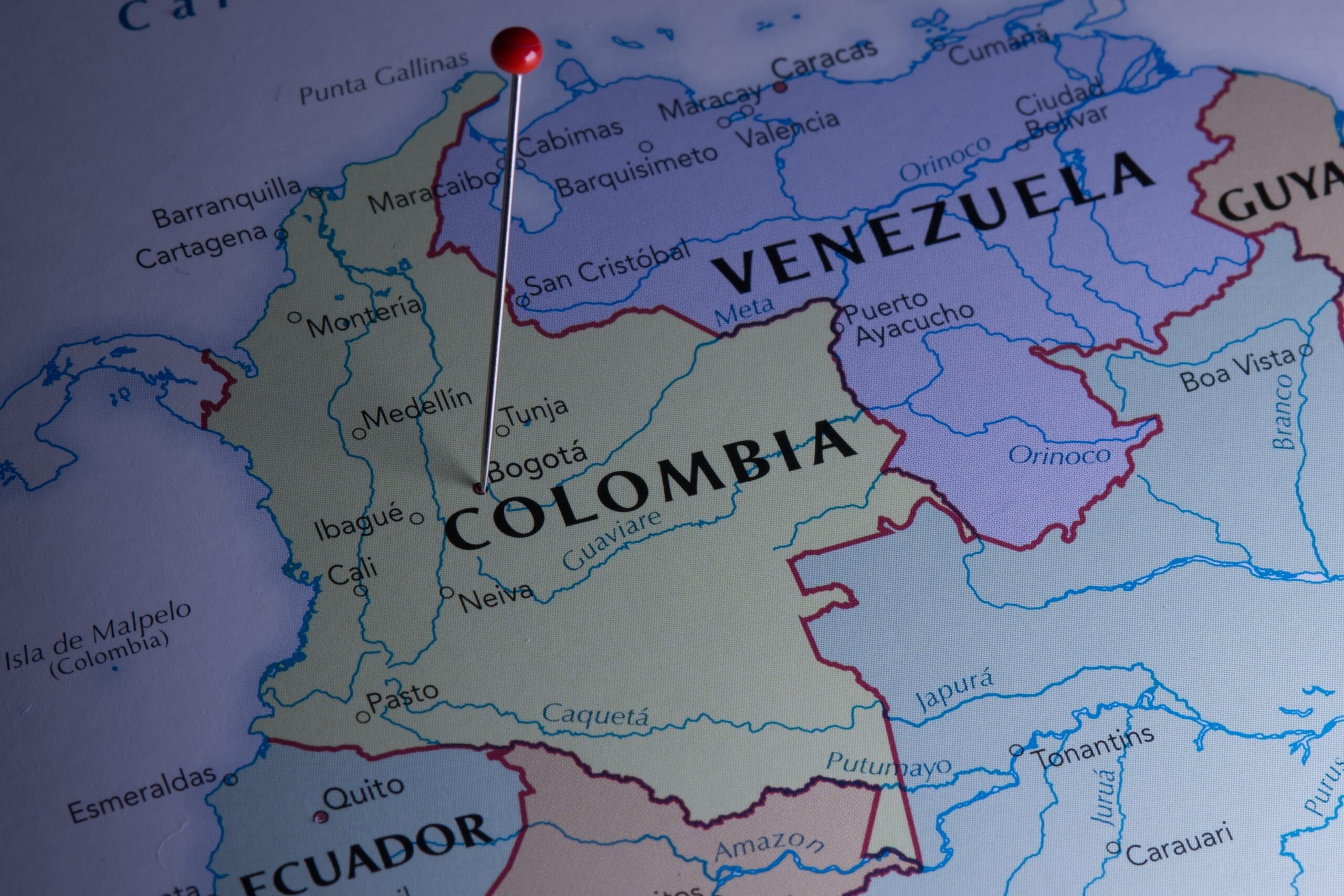 What is the Capital of Colombia? | Mappr