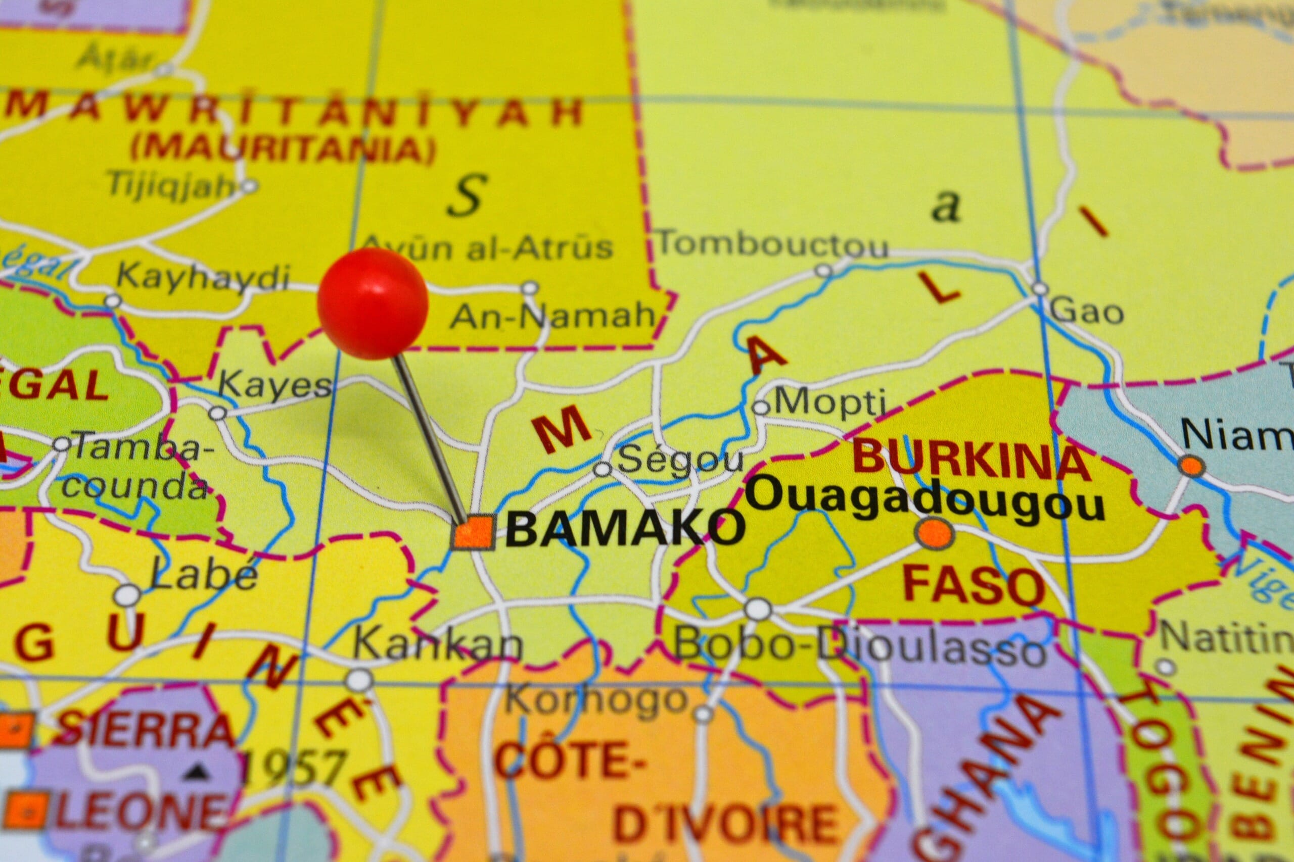 What is the Capital of Mali? | Mappr