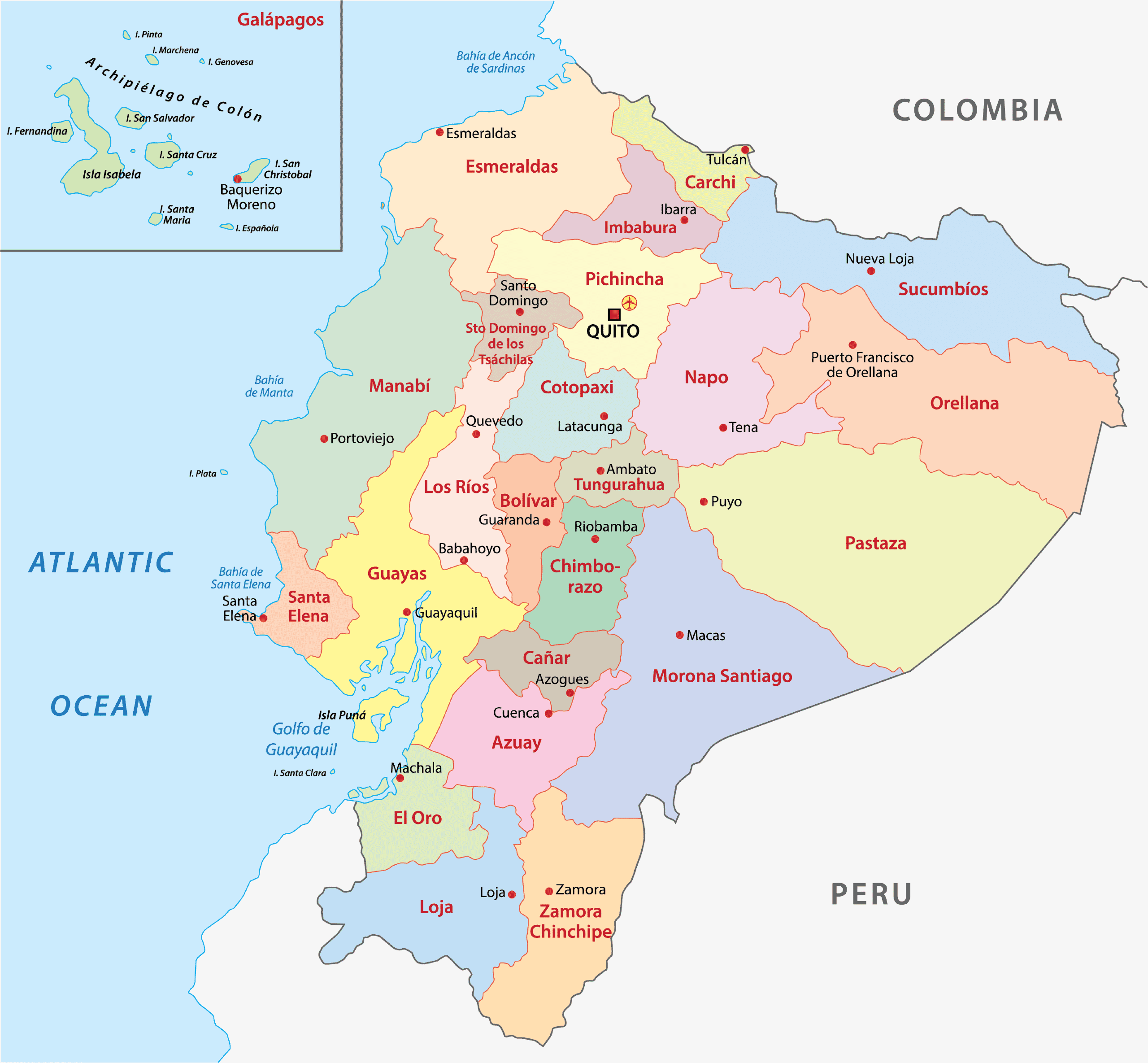 Where is Ecuador? 🇪🇨 | Mappr