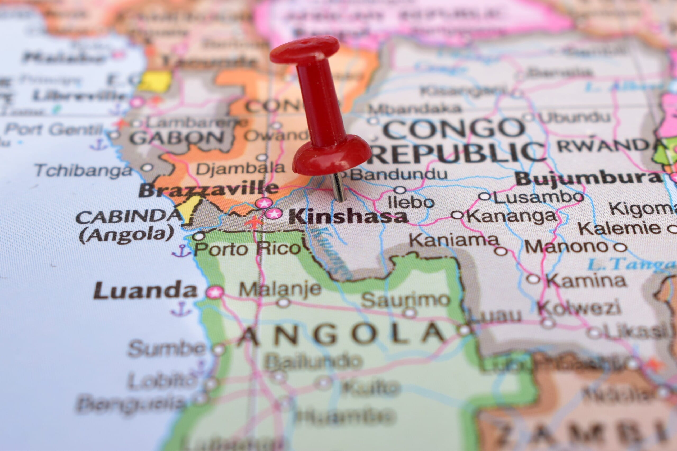 What is the Capital of the Democratic Republic of the Congo? | Mappr