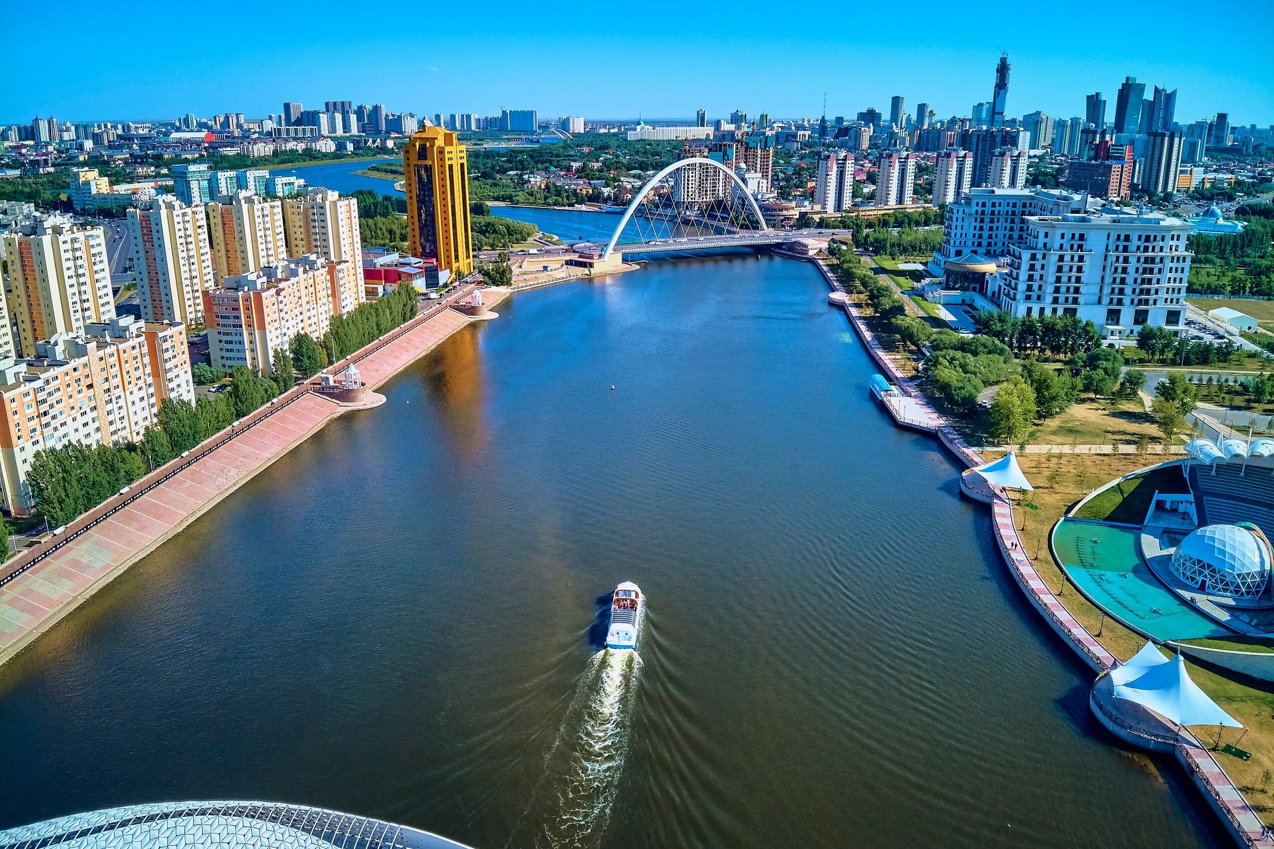 What is the Capital of Kazakhstan? | Mappr