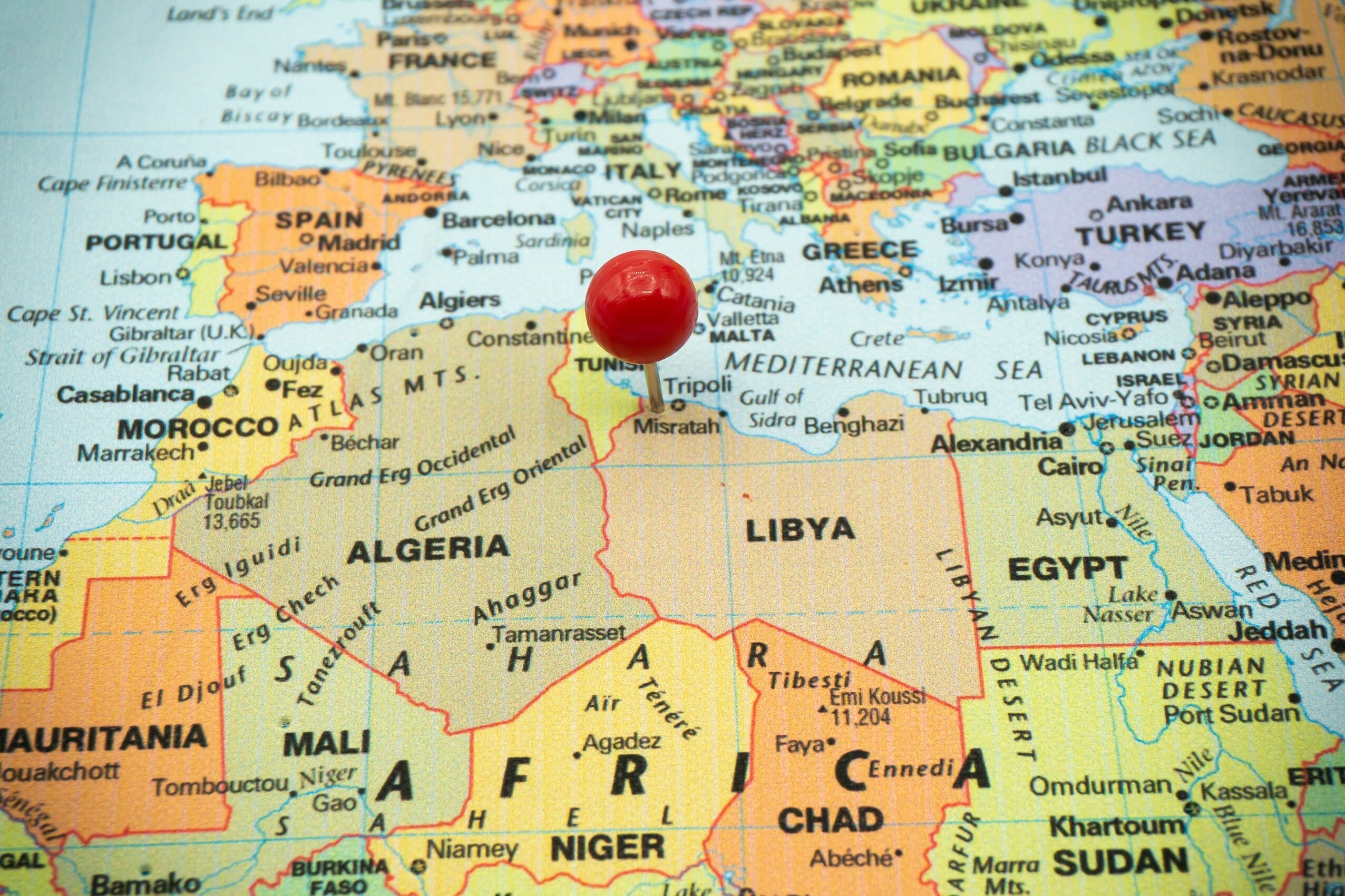 What is the Capital of Libya? | Mappr