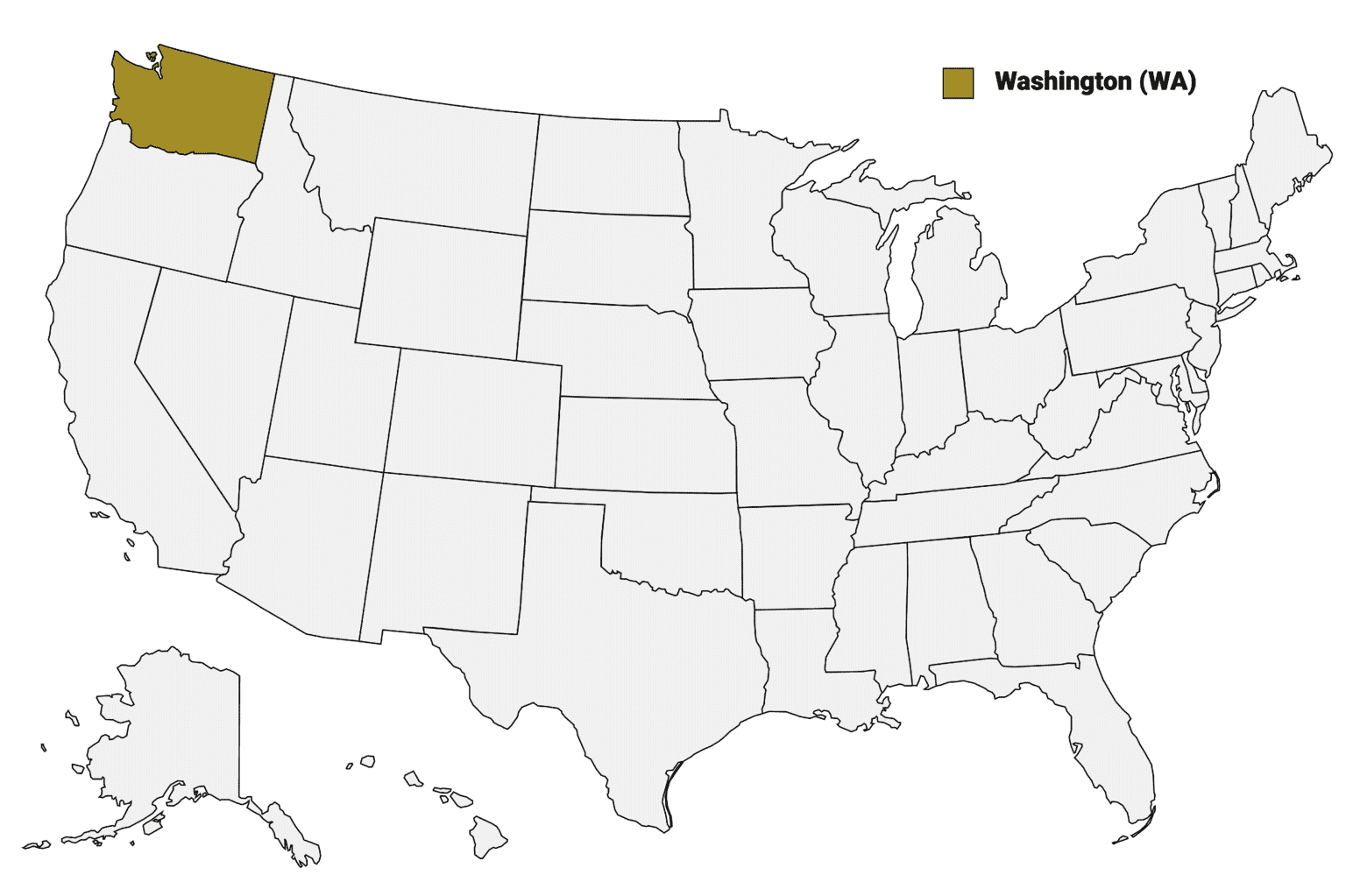 Washington Counties Map Mappr