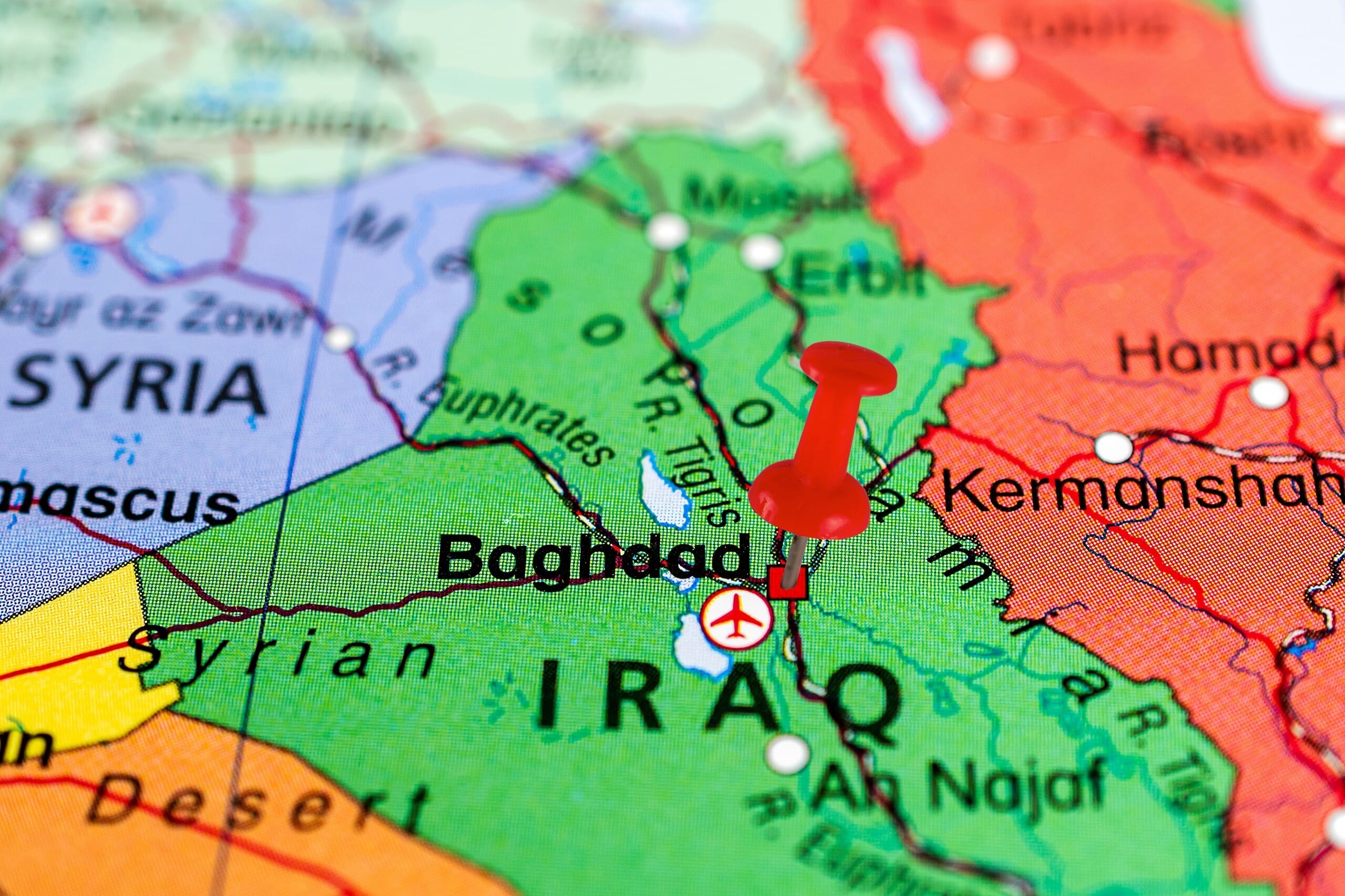 What is the Capital of Iraq? | Mappr