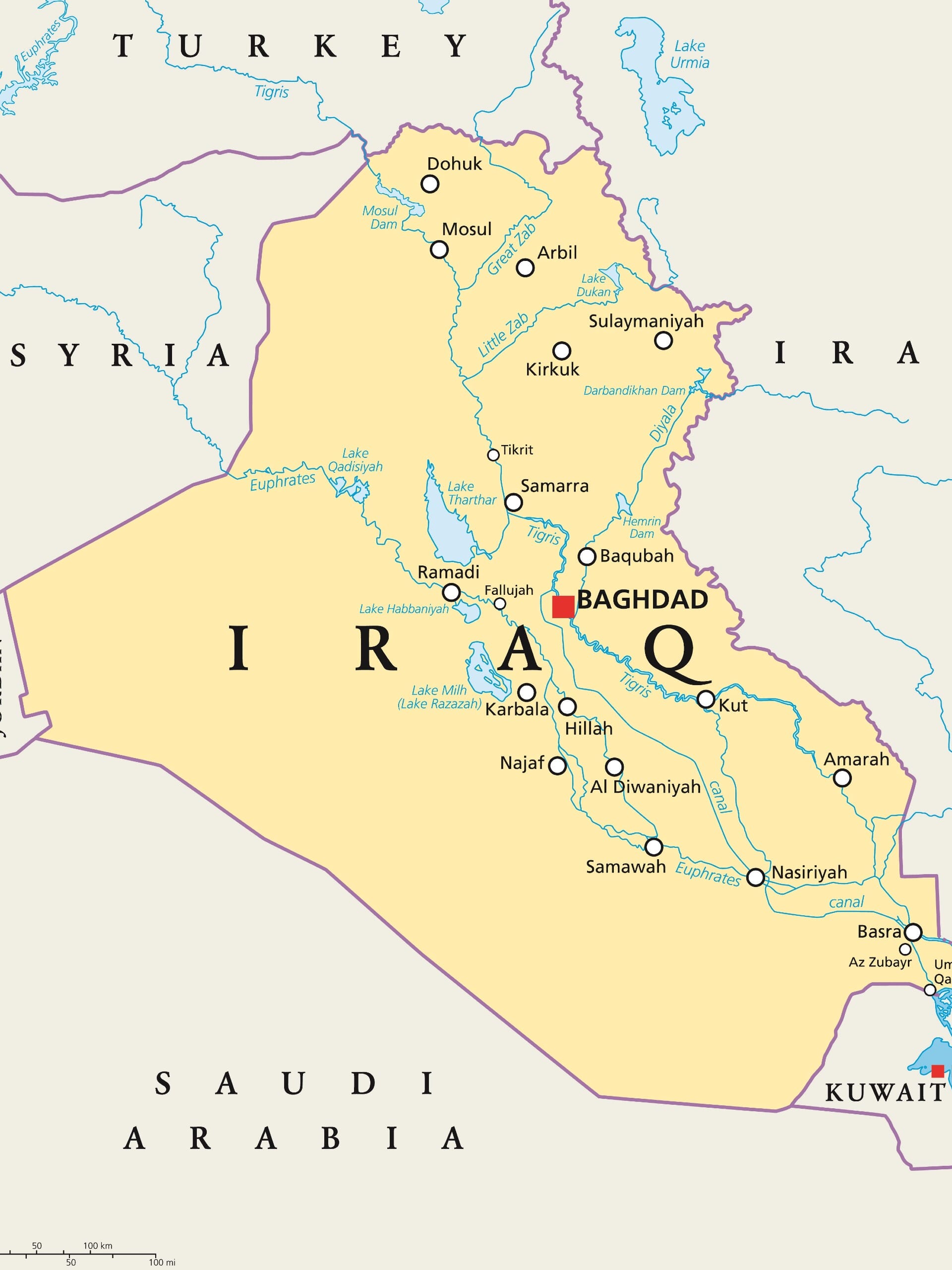 What is the Capital of Iraq? | Mappr