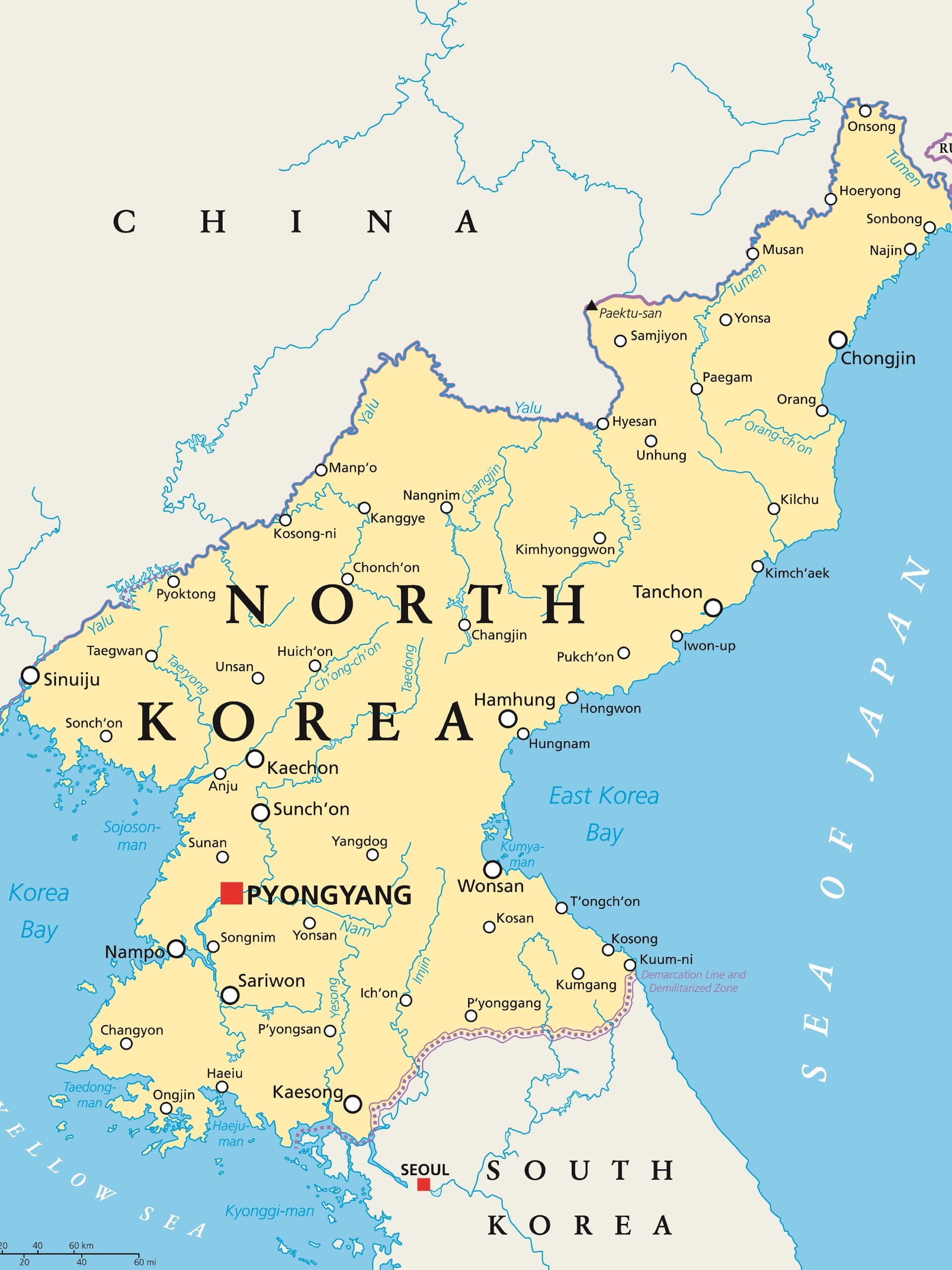 What is the Capital of North Korea? | Mappr