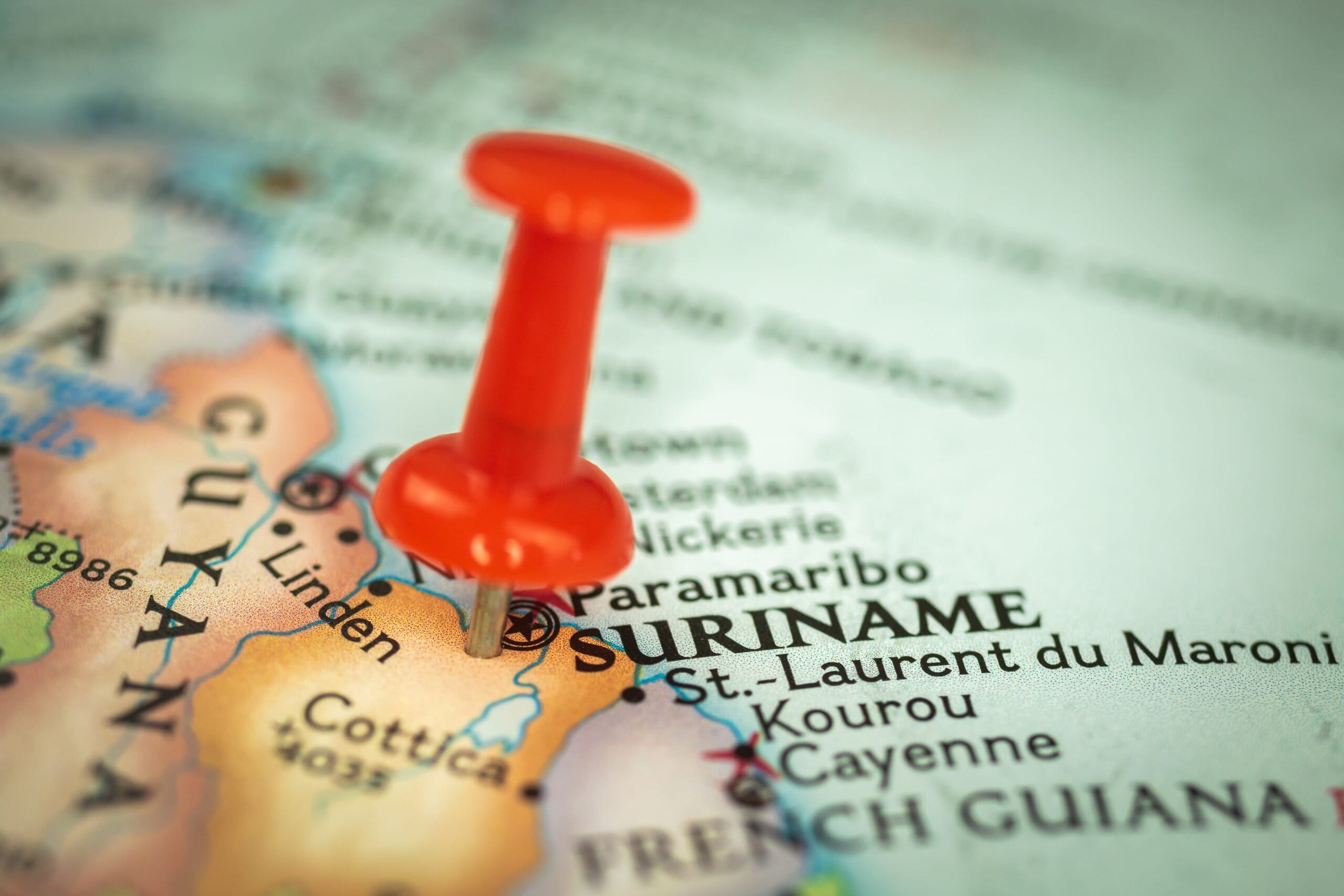 What is the Capital of Suriname? | Mappr