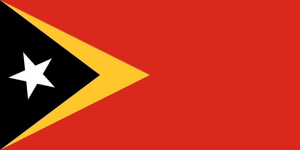 🇹🇱 Timor Leste Flag Unveiled: Colors, Meaning, Coat of Arms, Flag Map ...