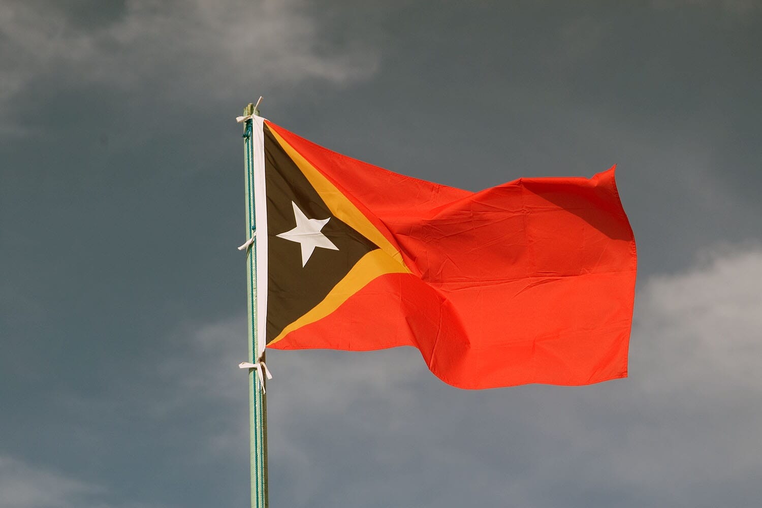 🇹🇱 Timor Leste Flag Unveiled: Colors, Meaning, Coat of Arms, Flag Map ...
