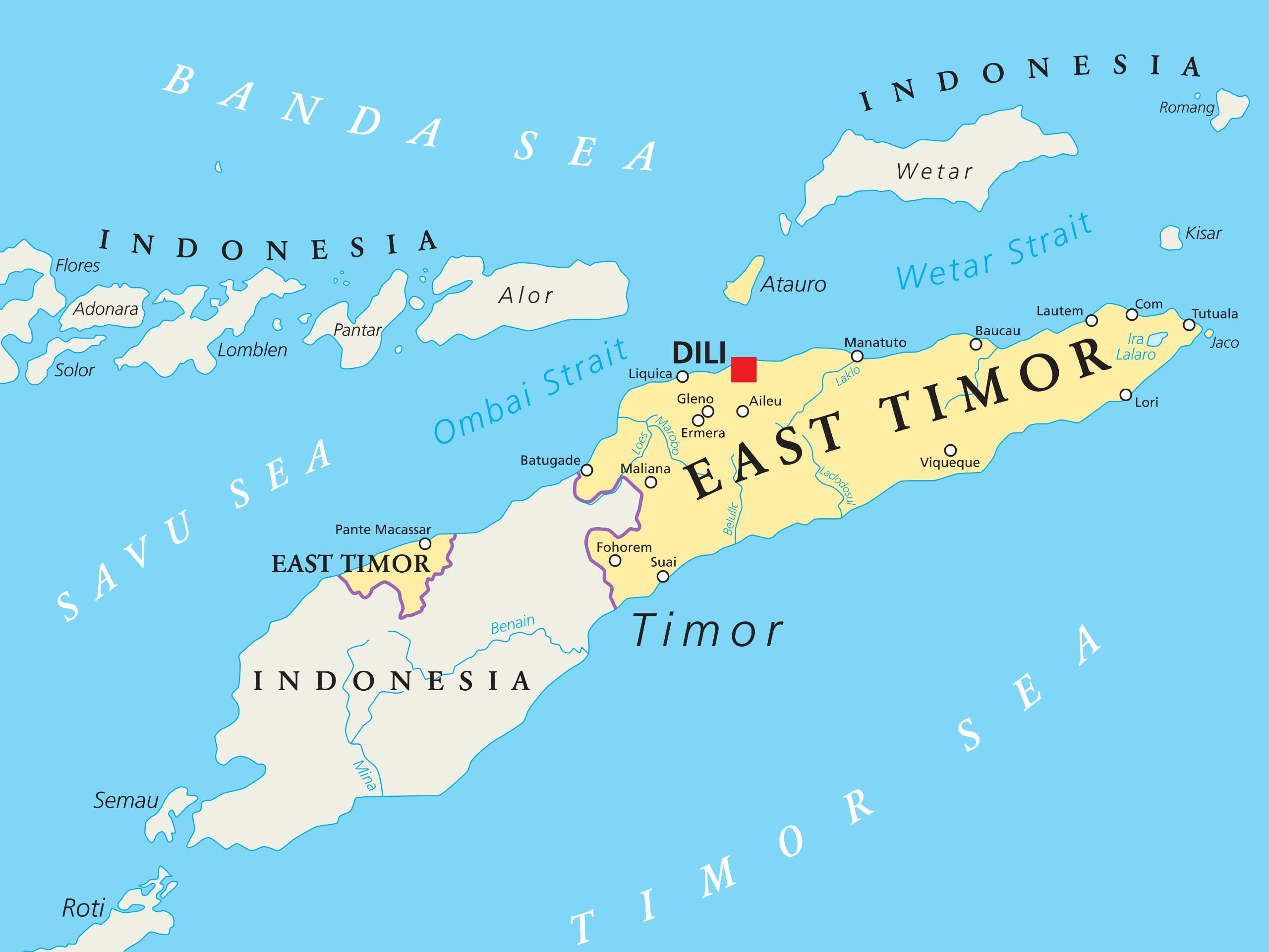 What is the Capital of Timor Leste? | Mappr