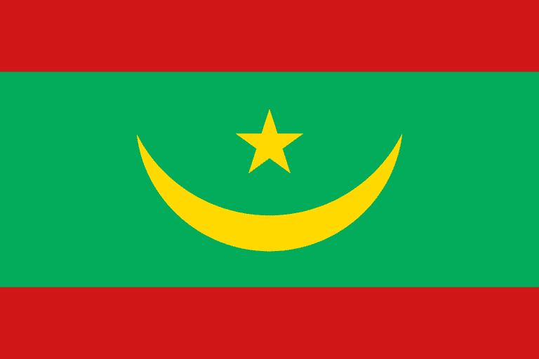 馃嚥馃嚪 Mauritania Flag Unveiled Colors Meaning Coat Of Arms Flag Map And Similar Flags Mappr