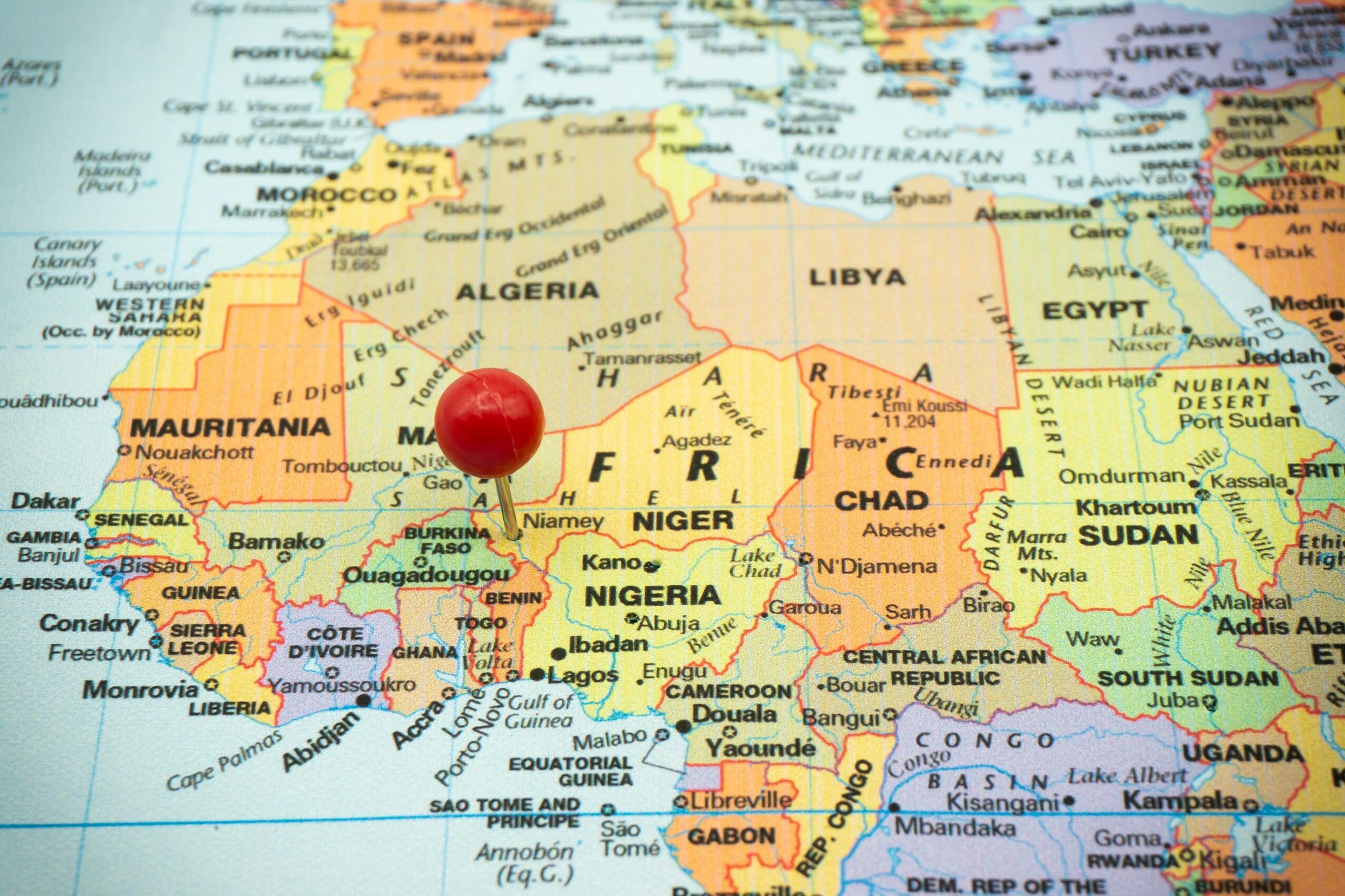 What is the capital of Niger? | Mappr