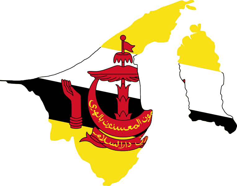 🇧🇳 Brunei Flag Unveiled: Colors, Meaning, Coat of Arms, Flag Map, and ...