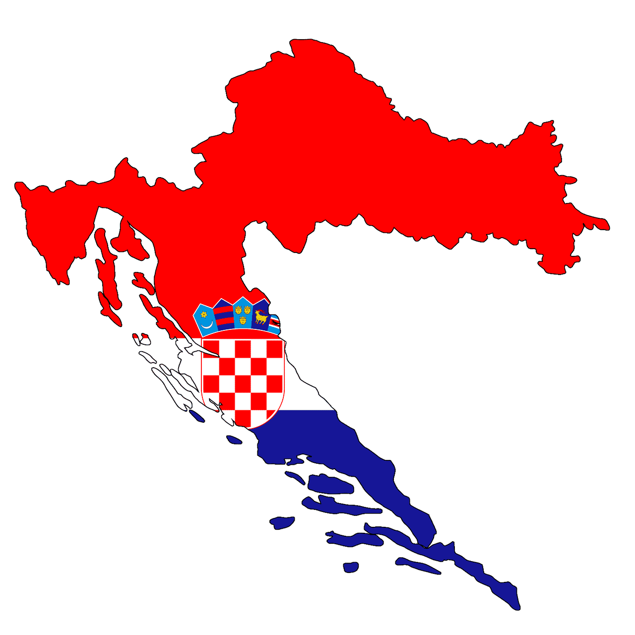 🇭🇷 Croatia Flag Unveiled: Colors, Meaning, Coat of Arms, Flag Map, and ...