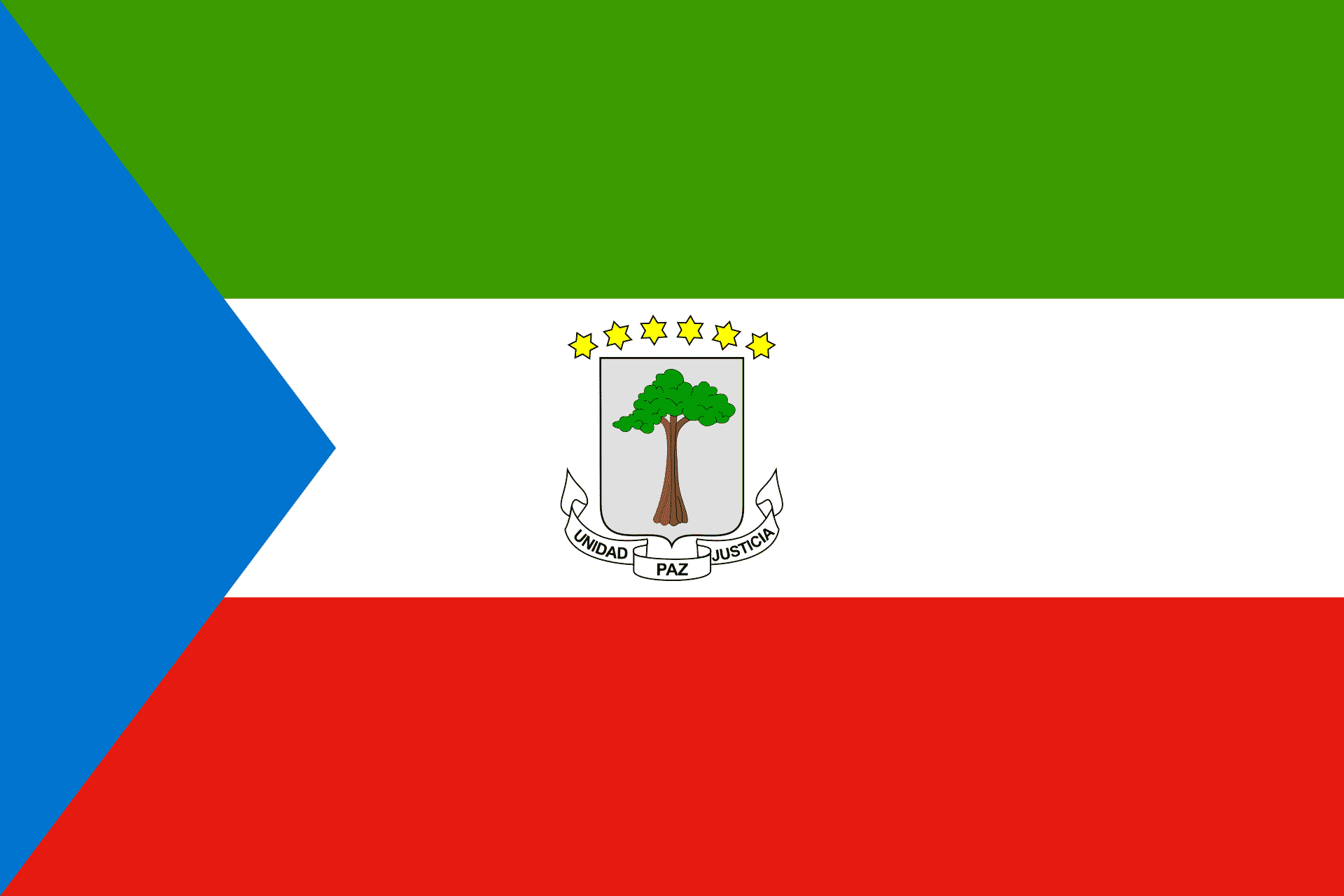 🇬🇶 Equatorial Guinea Flag Unveiled: Colors, Meaning, Coat of Arms, Flag Map, and Similar Flags ...