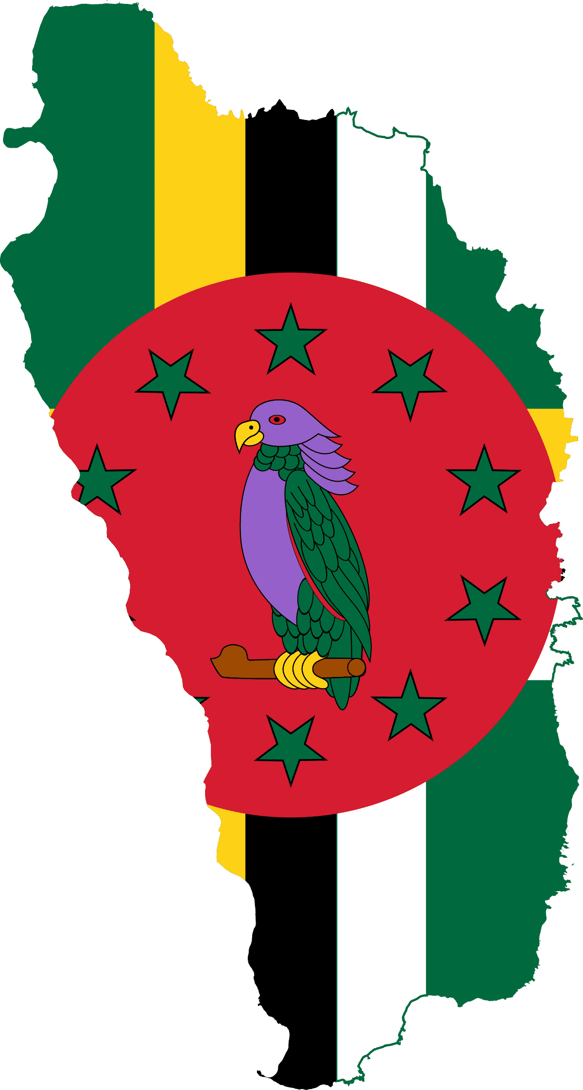 🇩🇲 Dominica Flag Unveiled: Colors, Meaning, Coat of Arms, Flag Map, and ...