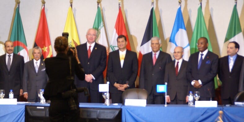 Organization of Petroleum Exporting Countries (OPEC)/Map of OPEC | Mappr